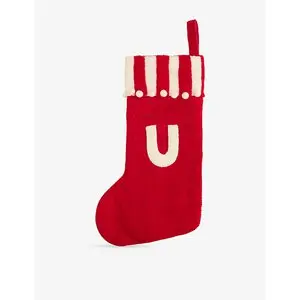 SELFRIDGES EDIT 'a' Alphabet Letter Christmas Stocking 1size U