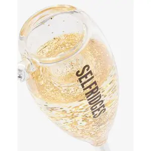 SELFRIDGES EDIT Selfridges Champagne Glass Christmas Decoration