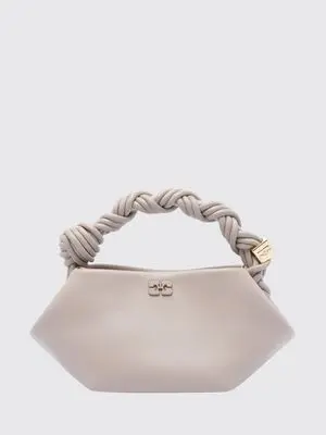 GANNI Mini Handbag In Recycled Leather With Butterfly Logo