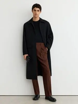 REISS Terrain Relaxed Fit Wool-blend Twill Suits - Rust Red