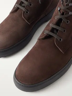 TOD'S Win Gomm 84l Suede Ankle Boots