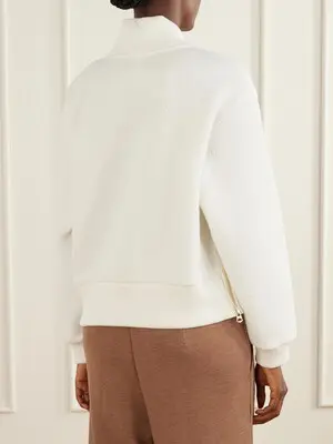 Varley Mumford Recycled-fleece Half-zip Sweatshirt