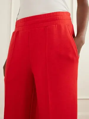 Varley Doublesoft™jersey Wide-leg Pants - Red