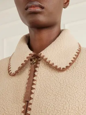 Varley Ruiko Embroidered Recycled-fleece Jacket