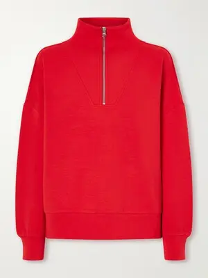 Varley Hawley Jersey Sweatshirt - Red