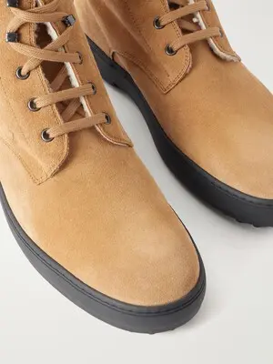 TOD'S Win Gomm 84l Suede Ankle Boots