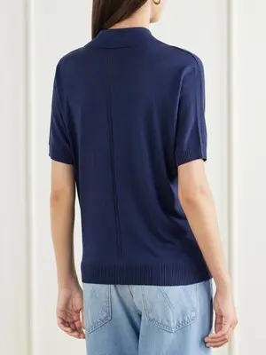 JOSEPH Niata Silk Polo Shirt