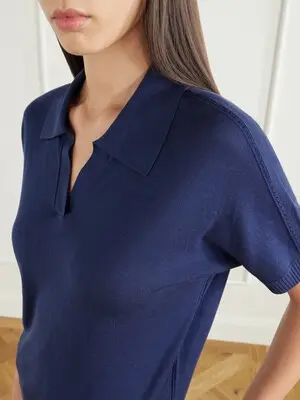 JOSEPH Niata Silk Polo Shirt
