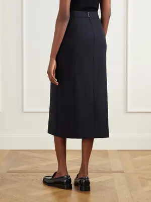 Thom Browne Cotton-blend Midi Skirt