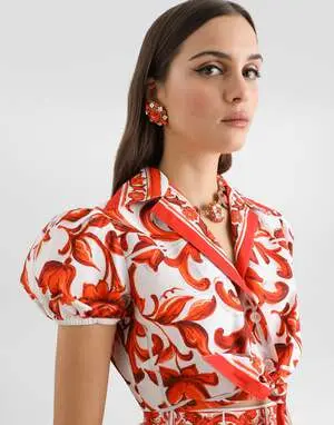 Dolce & Gabbana Camicia Shirts And Tops Multi-colored
