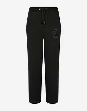 Dolce & Gabbana Wool Jogging Pants Pants And Shorts - Black