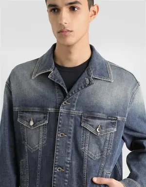 Dolce & Gabbana Giubbotto Denim Multi-colored Cotton