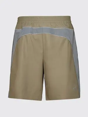 Balenciaga Abstract Print Polyester Sport Shorts With Elasticated Waist