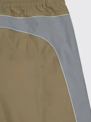 Balenciaga Abstract Print Polyester Sport Shorts With Elasticated Waist