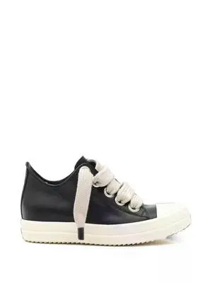 Rick Owens Jumbolace Chunky-lace Leather Sneakers