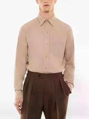 FURSAC Chest-pocket Button-up Shirt