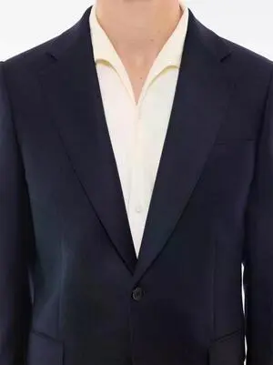 FURSAC Single-breasted Virgin Wool-blend Blazer