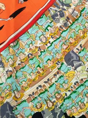 Hermès 2000-2026 Cirque Molier Silk Scarf 90 Scarves