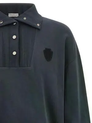Brunello Cucinelli Logo-detail Cotton Polo Shirt