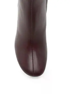 Jacquemus Pointed-toe Leather Ankle Boots