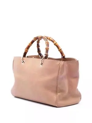 Gucci 2016-2026 Medium Calfskin Bamboo Shopper Satchel