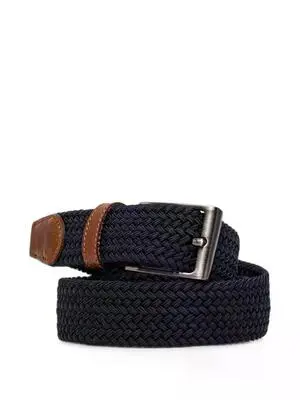 LES DEUX Braided Belt - Blue