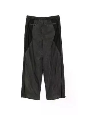 JUUN.J Faded-effect Drawstring Track Pants
