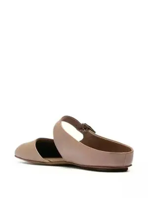 Officine Creative Meredith Buckle-strap Leather Mules