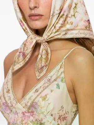 Camilla Twilight In Istanbul Printed Square Scarf