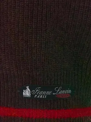 LANVIN Striped Sweater In Wool And Cashmere