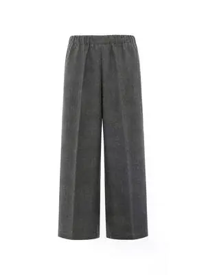 Fabiana Filippi Flannel Trousers - Grey