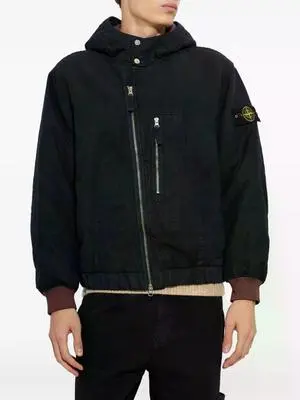 Stone Island 4100042 Diagonal Cotton Wool-tc Jacket