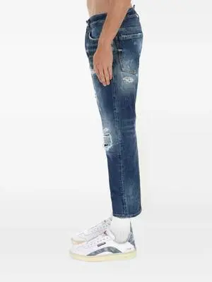 Dsquared2 Distressed Faded-effect Jeans