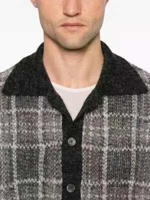 Our Legacy Check-pattern Cardigan