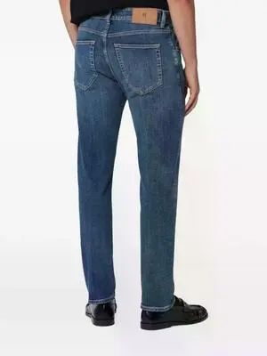 PT TORINO Reggae Faded-effect Straight-leg Jeans
