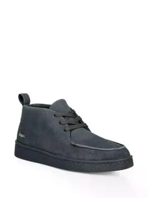 Lacoste Baseshot Chukka Logo-plaque Desert Boots - Grey