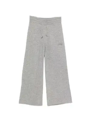 AUTRY Embroidered-logo Drawstring Trousers