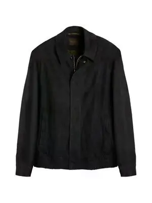 SLOWEAR Montedoro Suede Bomber Jacket