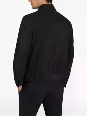 SLOWEAR Montedoro Suede Bomber Jacket