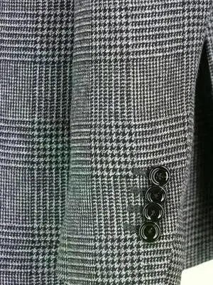 LARDINI X Sugar Double-breasted Prince Of Wales Check Jacket