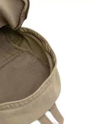 LEVI'S Remi Logo-patch Canvas Backpack - Brown