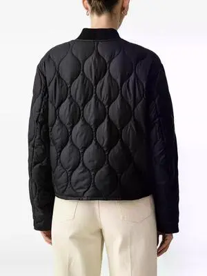 Marc O'polo Quilted Zip-up Bomber Jacket