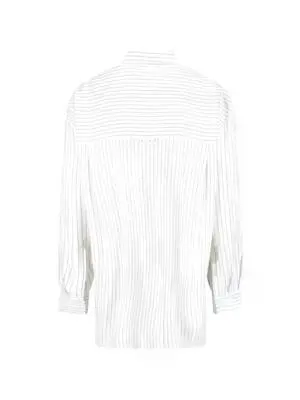 THE FRANKIE SHOP Striped Button-up Shirt