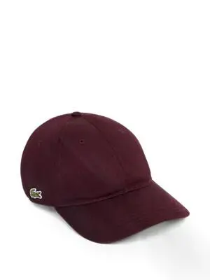 Lacoste Logo-patch Baseball Cap - Red