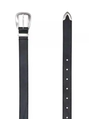 MOLEBO Buckle-fastening Leather Belt