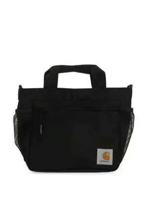 Carhartt Work In Progress Philis Logo-patch Canvas Tote Bag - Black