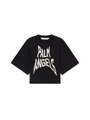 Palm Angels Palm Distorted Boxy T-shirt