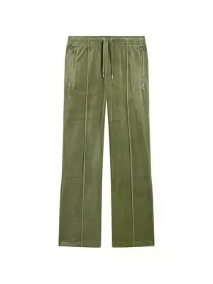 Juicy Couture Diamanté-logo Track Pants - Green