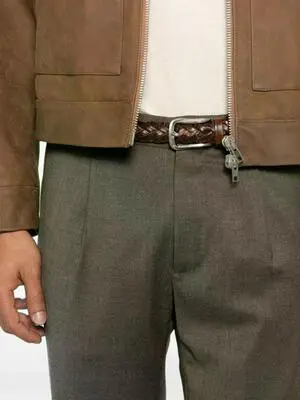 Incotex Pleated Tapered Trousers