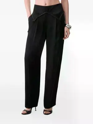 Liu Jo Trousers With Lingerie Detail